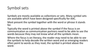 Choosing a symbol set | PPTX