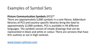 Choosing a symbol set | PPTX