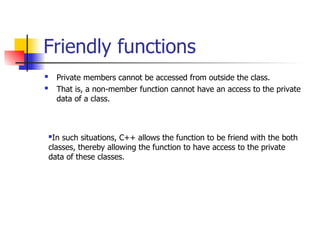 Classes in C++ computer language presentation.ppt