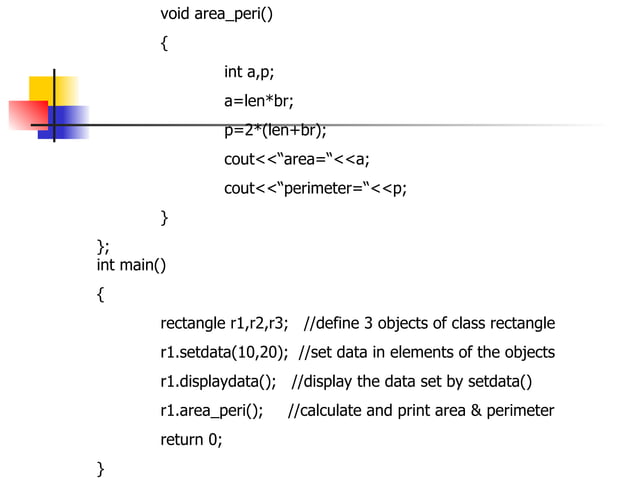 Classes in C++ computer language presentation.ppt
