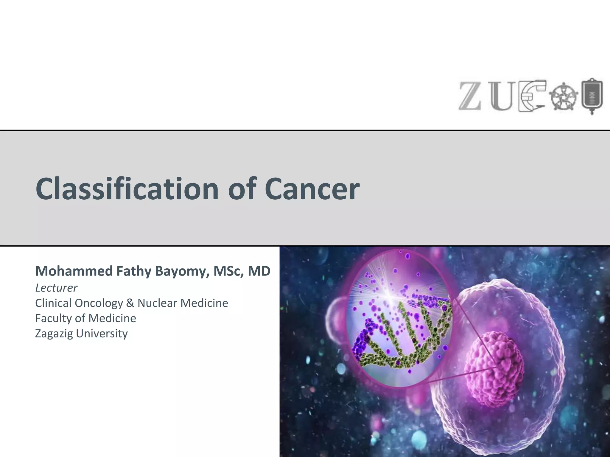 Classification Of Tumors Pptx Cancer Diseases And Conditions