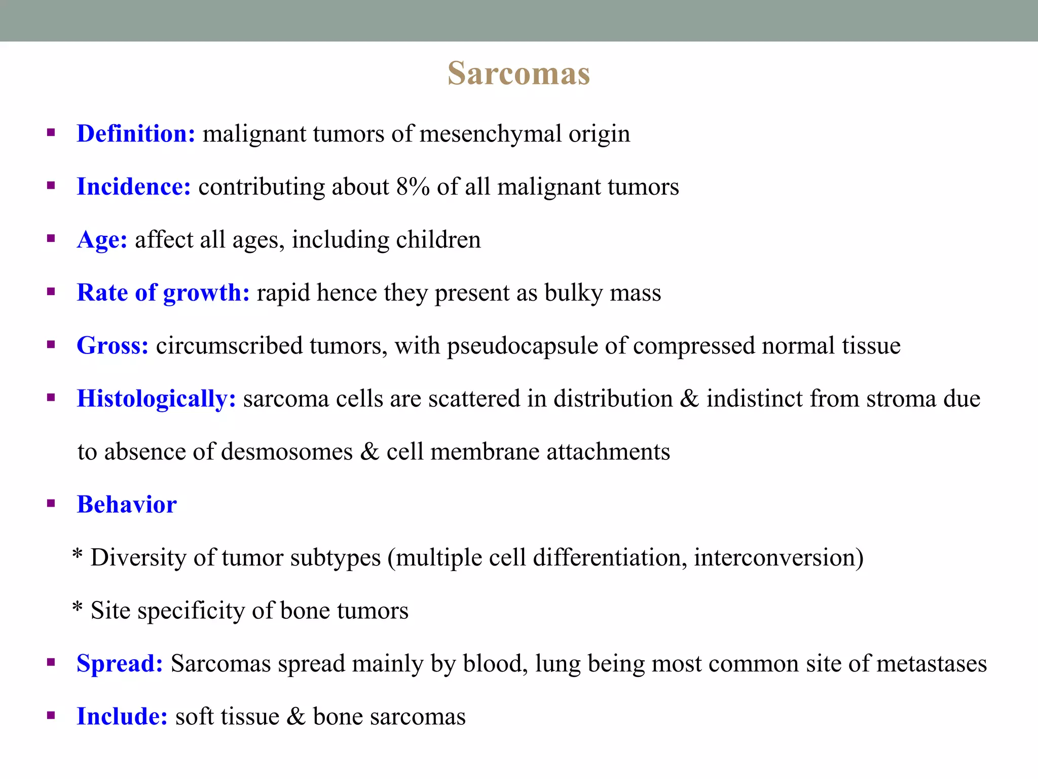 Classification of tumors | PPTX