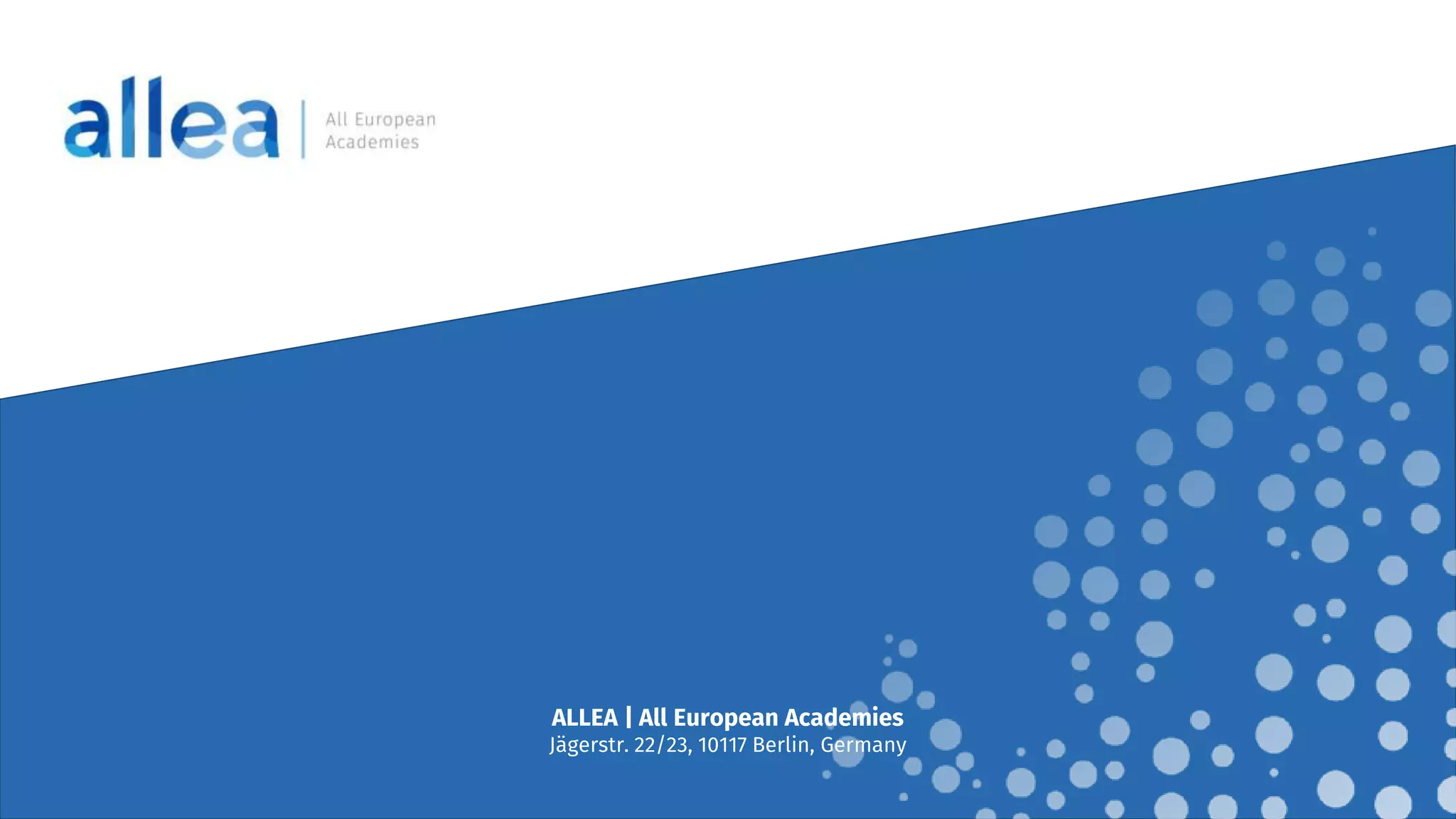 The ALLEA Survey | PPT