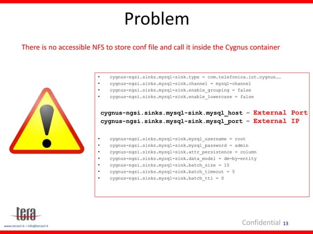 A Complete IoT Backend Infrastructure in FIWARE | PPTX