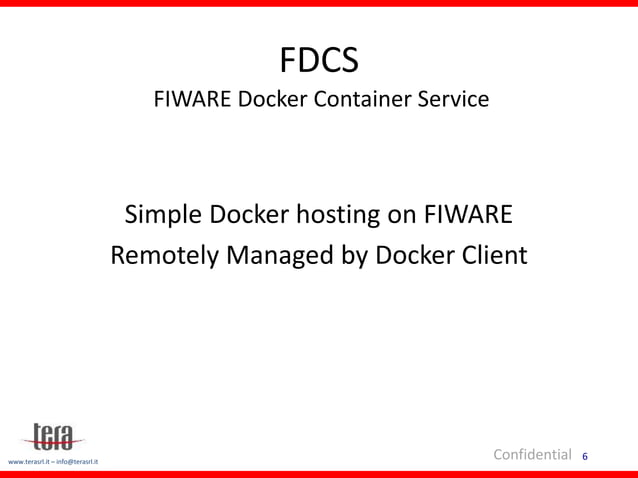 A Complete IoT Backend Infrastructure in FIWARE | PPTX