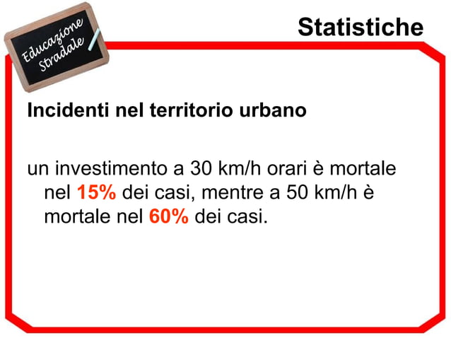 Educazione Stradale: Consigli ai genitori | PPT