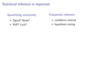 Statistical Inference Using Stochastic Gradient Descent | PDF