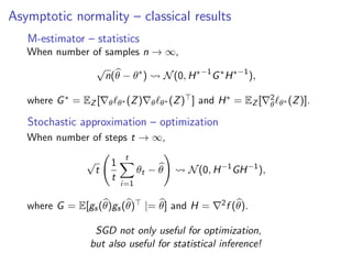 Statistical Inference Using Stochastic Gradient Descent | PDF