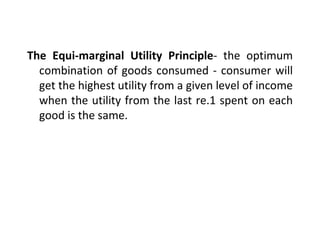 Business Economics 04 Consumer Behaviour | PPT