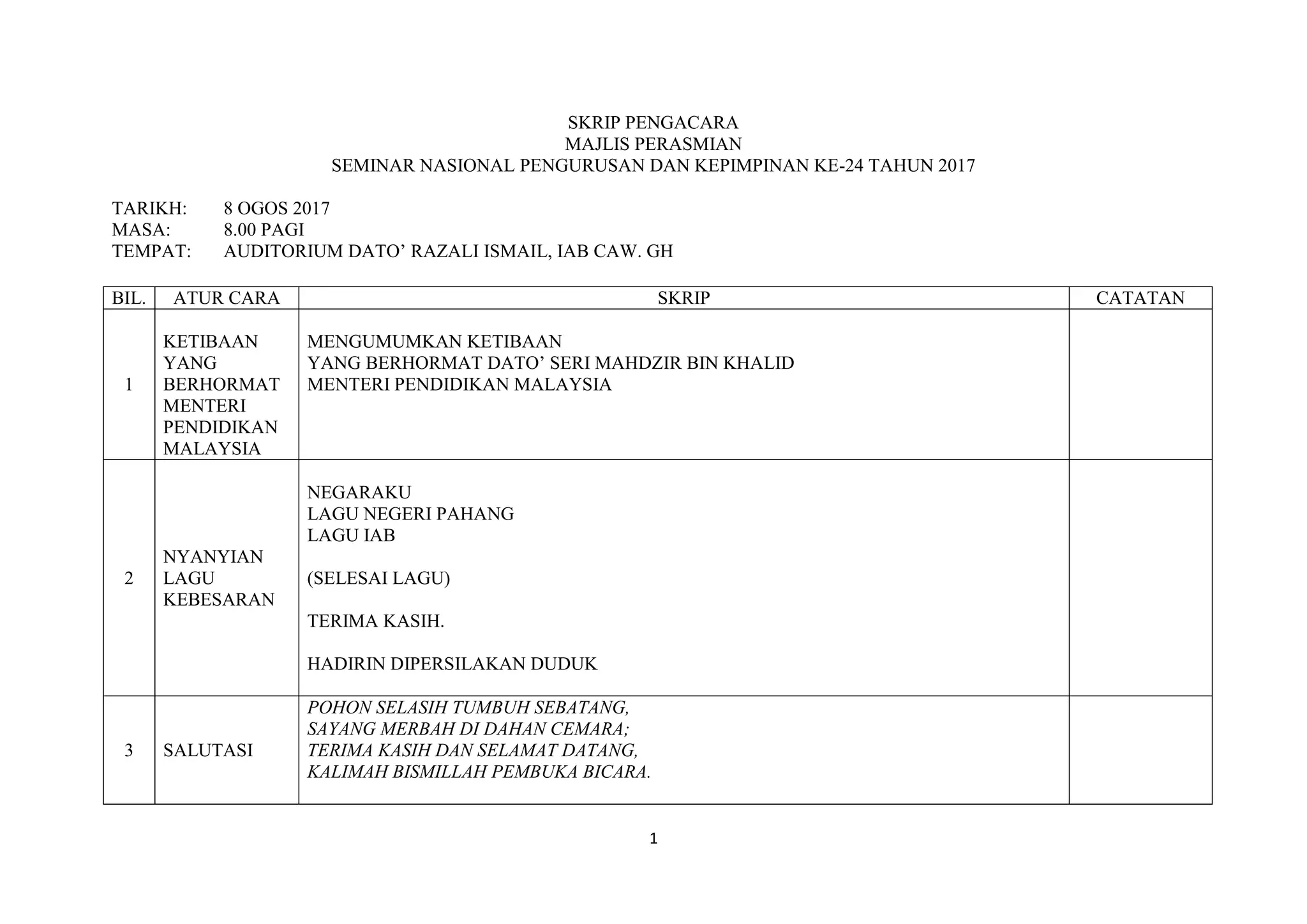 04 contoh skrip pengacara | PDF
