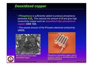 04 copper and copper alloys | PDF