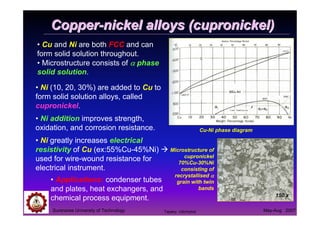 04 copper and copper alloys | PDF