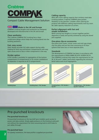 Crabtree PVC trunking | PDF
