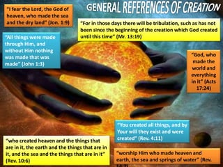04 creation biblical theme | PPTX