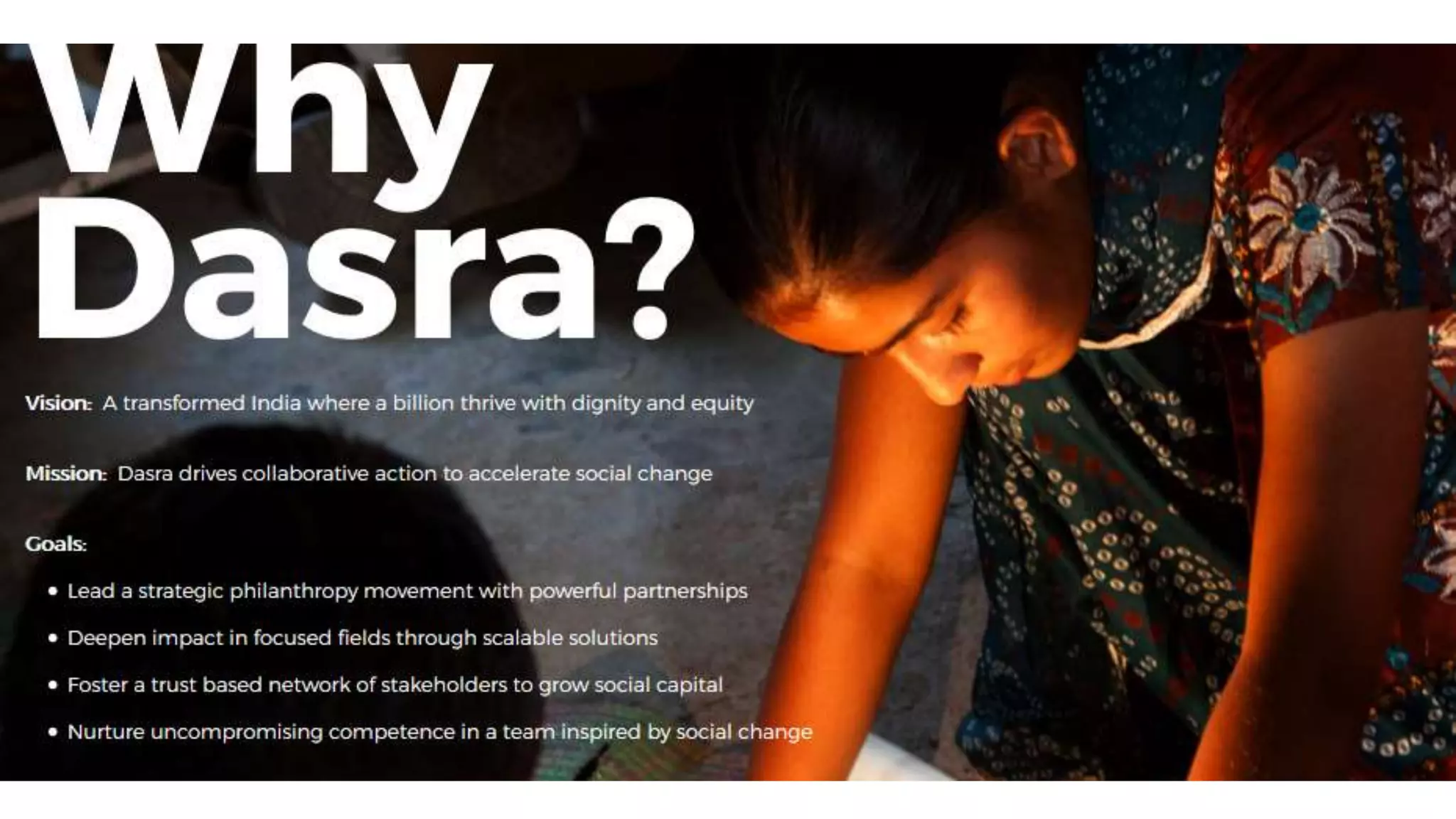 current operations dasra presentation | PPT