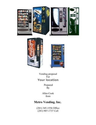 General vending proposal.DOC