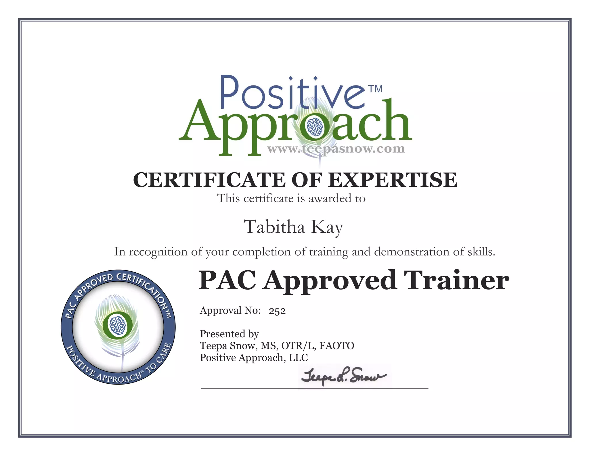 E-Certificate PAC | PDF