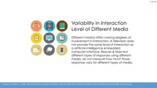 Media Equation Presentation Draft (1) | PPT