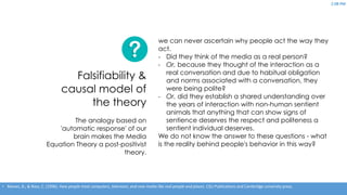 Media Equation Presentation Draft (1) | PPT