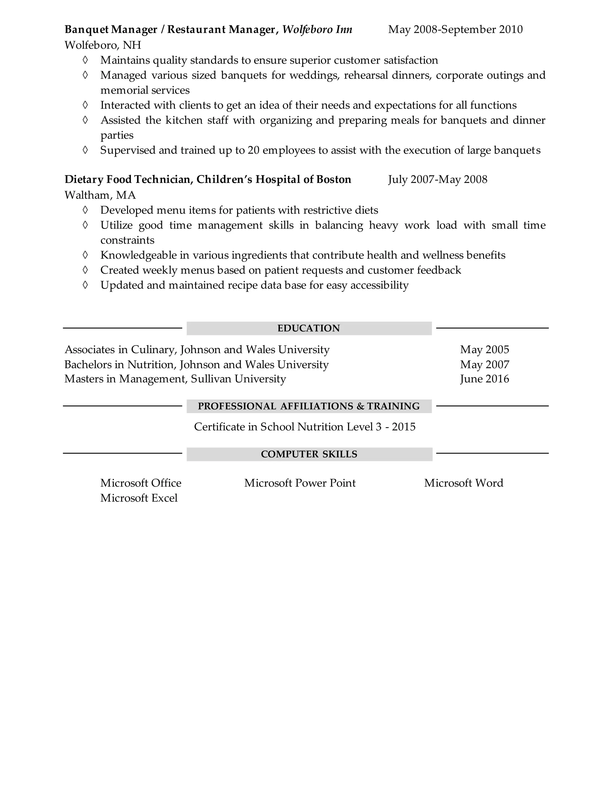 Kate Resume New (1) (1) | PDF
