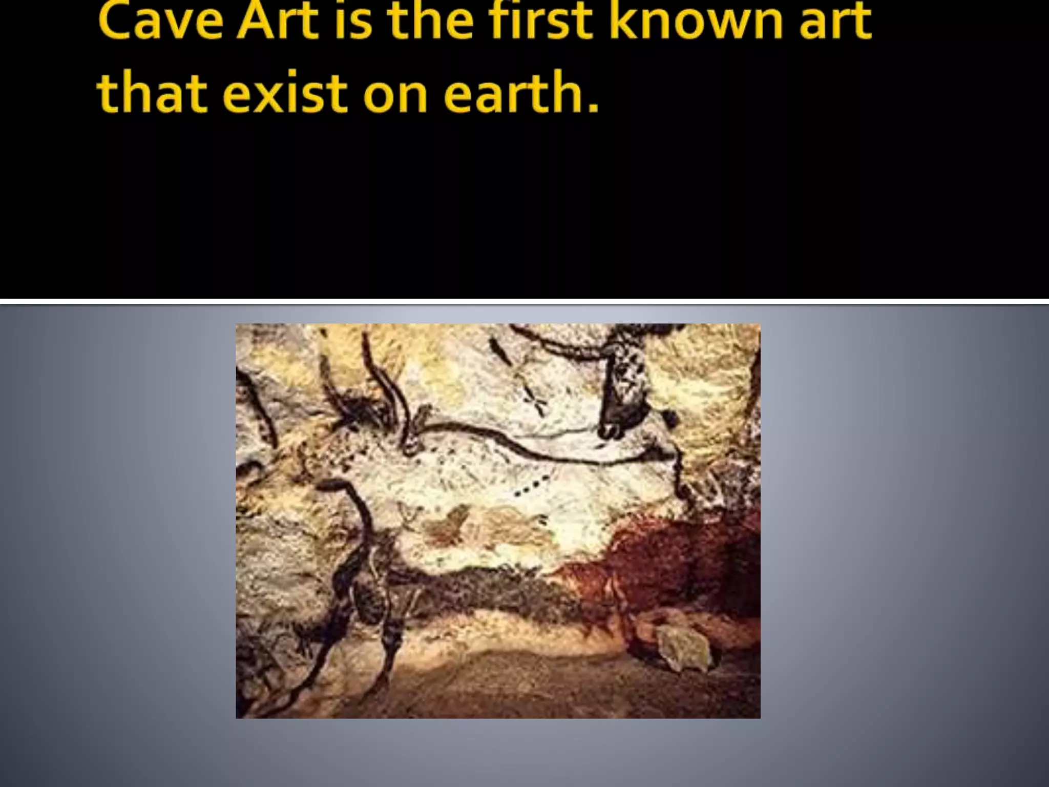 Cave Art for YMCA | PPT