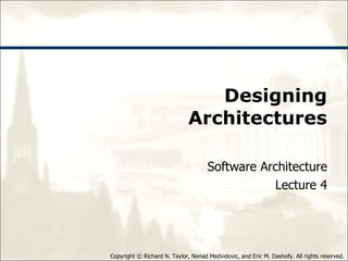 04 designing architectures | PPT