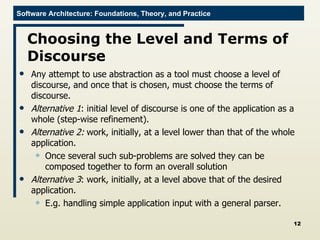 04 designing architectures | PPT