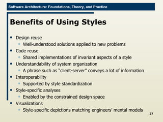 04 designing architectures | PPT