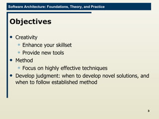 04 designing architectures | PPT