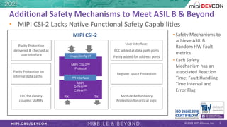 MIPI DevCon 2021: Enabling Long-Reach MIPI CSI-2 Connectivity in Automotive with MIPI IP | PDF