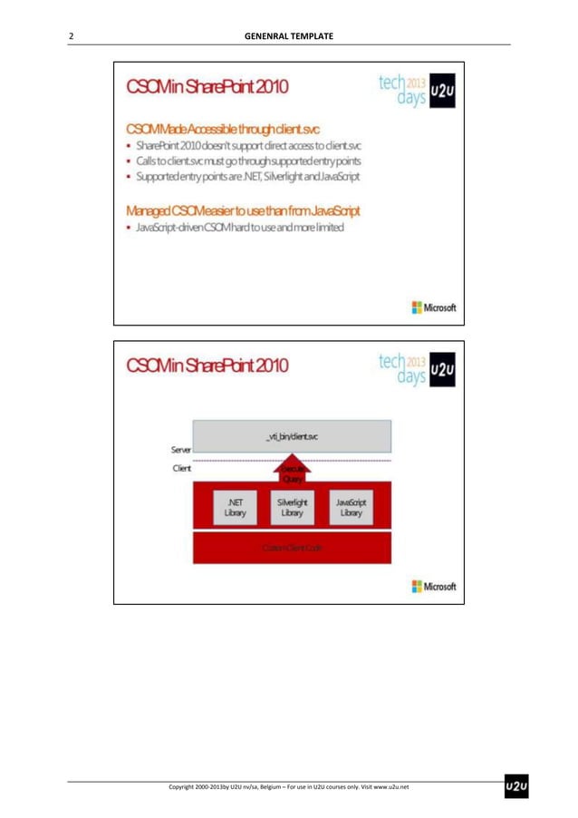 Deep Dive SharePoint 2013: Accessing SharePoint data | PDF