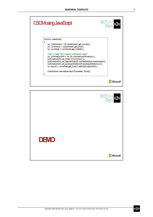 Deep Dive SharePoint 2013: Accessing SharePoint data | PDF