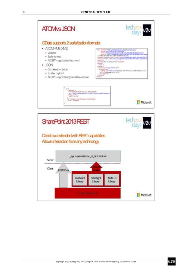 Deep Dive SharePoint 2013: Accessing SharePoint data | PDF