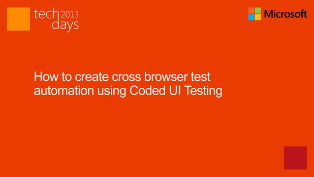 Deep Dive Modern Apps Lifecycle with Visual Studio 2012: How to create ...