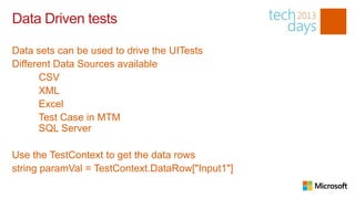 Deep Dive Modern Apps Lifecycle with Visual Studio 2012: How to create ...