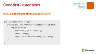 Deep Dive Modern Apps Lifecycle with Visual Studio 2012: How to create ...