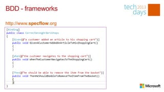Deep Dive Modern Apps Lifecycle with Visual Studio 2012: How to create ...