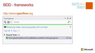 Deep Dive Modern Apps Lifecycle with Visual Studio 2012: How to create ...