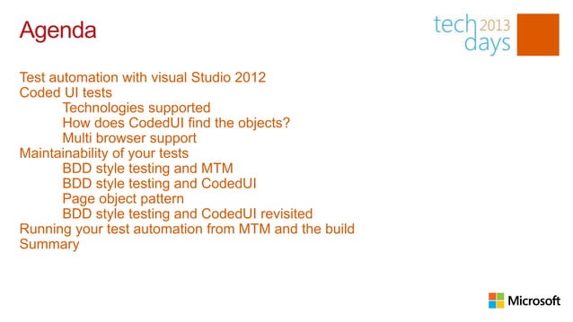 Deep Dive Modern Apps Lifecycle with Visual Studio 2012: How to create ...