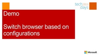 Deep Dive Modern Apps Lifecycle with Visual Studio 2012: How to create ...