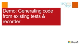Deep Dive Modern Apps Lifecycle with Visual Studio 2012: How to create ...