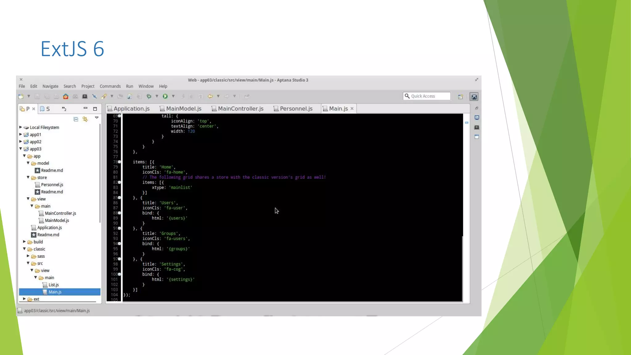 diferencias entre versiones de sencha ext js | PPT