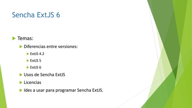 diferencias entre versiones de sencha ext js | PPT
