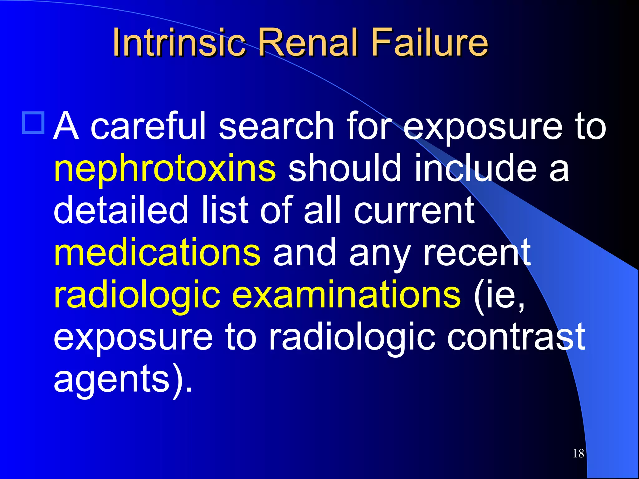 04 Differential Diagnosis Of Acute Renal Failure | PPT