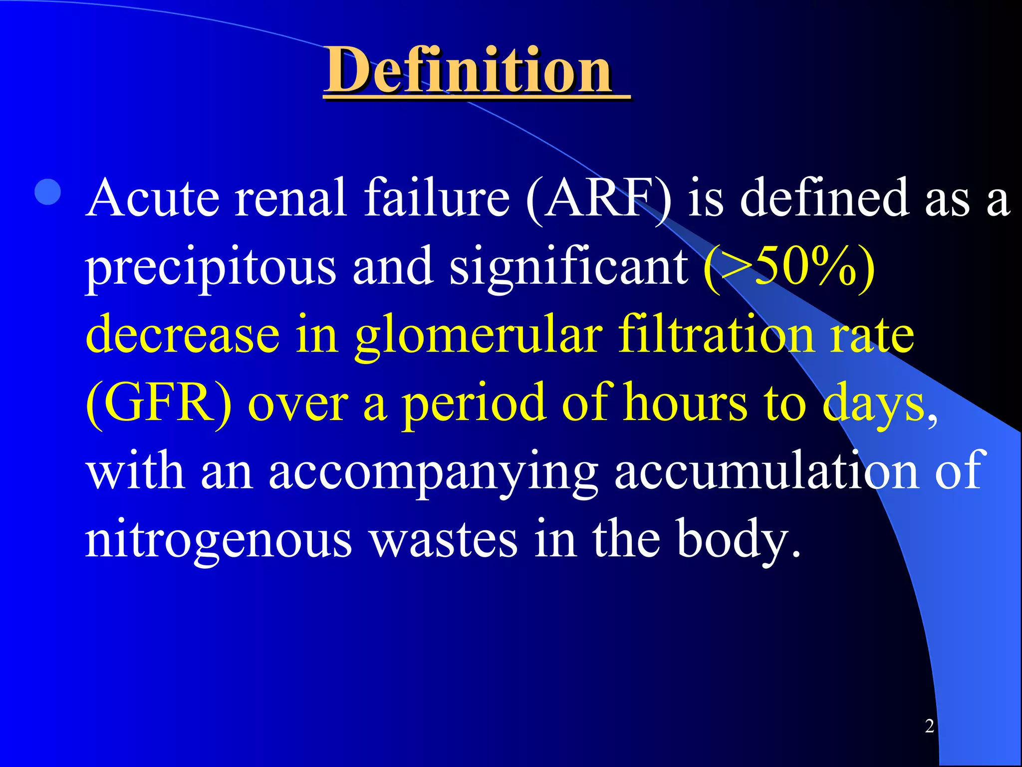 04 Differential Diagnosis Of Acute Renal Failure | PPT