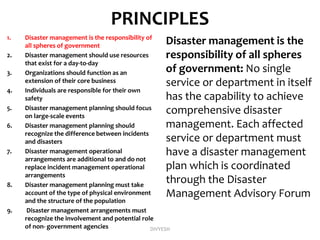 Disaster Management (ANP, MSC PREVIOUS) | PPTX