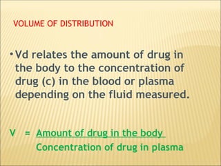 DISTRIBUTION AND EXCRETIONS OF DRUGS.ppt