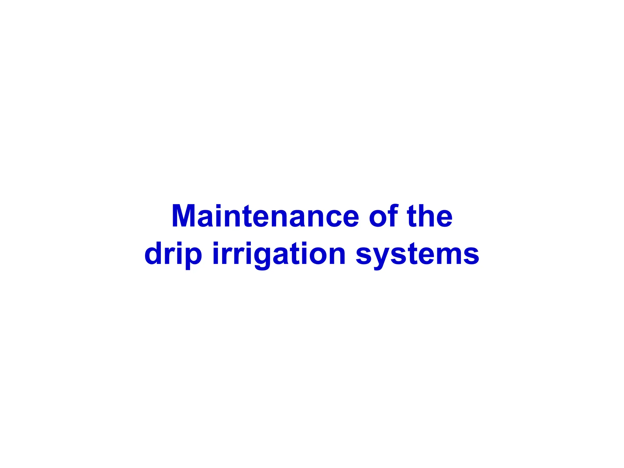 Drip Irrigation - Climate Smart Agriculture | PPT