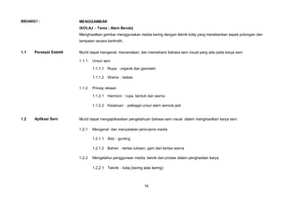 04 dsk seni visual tahun 1 | PDF