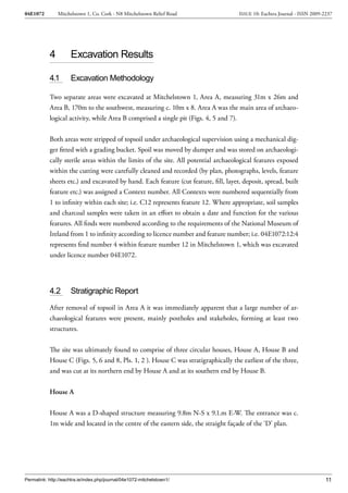Archaeological Report - Mitchelstown 1, Co. Cork (Ireland) | PDF